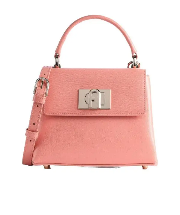 Furla Logo Shoulder Bag - Pink