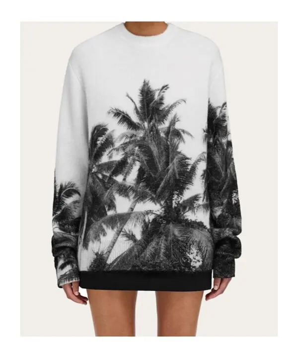 FERRAGAMO Trinidad Graphic Print Pullover