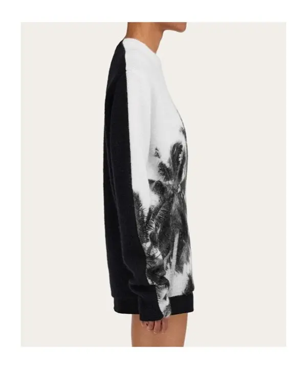 FERRAGAMO Trinidad Graphic Print Pullover