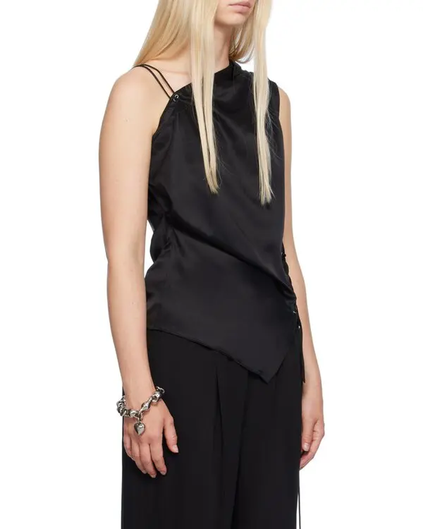 Acne Studios Asymmetric Satin Blouse