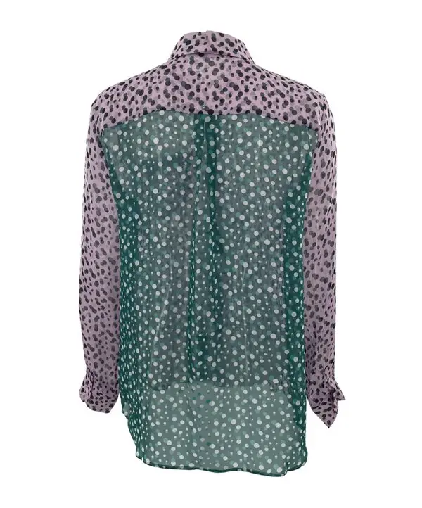 Sportmax Long Sleeve Button-up Shirt - Gray