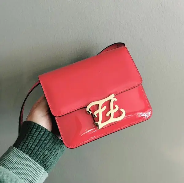 Fendi Karligraphy Shoulder Bag
