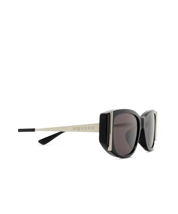 Alexander McQueen Oval Frame Sunglasses