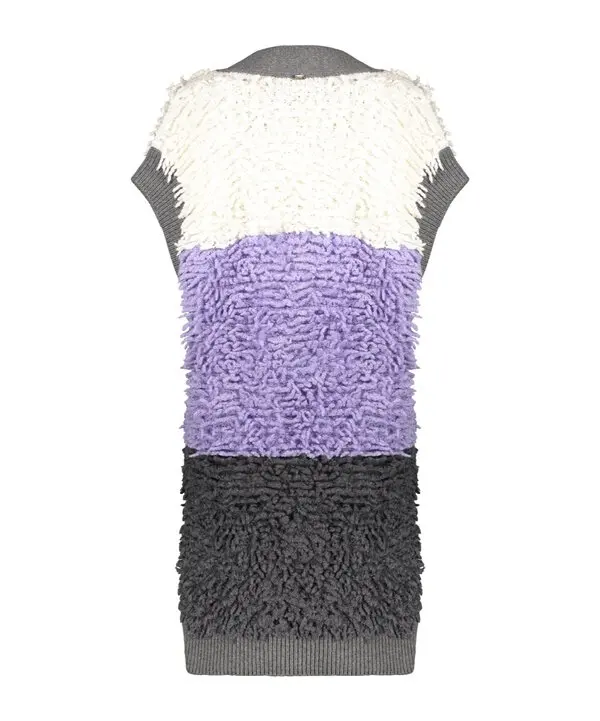 Herno Textured Sleeveless Cardigan