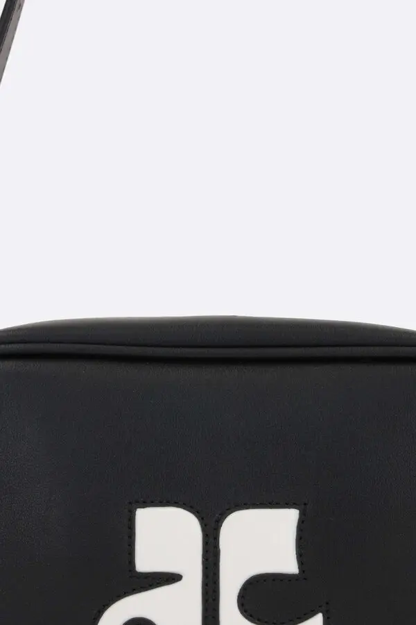 COURREGES Courrèges Re-edition Camera Shoulder Bag - Black