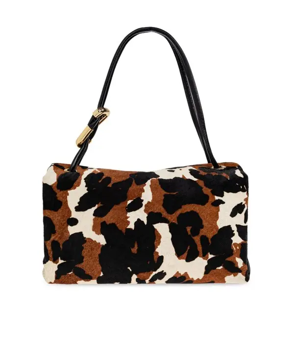 Marc Jacobs Dual Print Large Shoulder Bag - Black