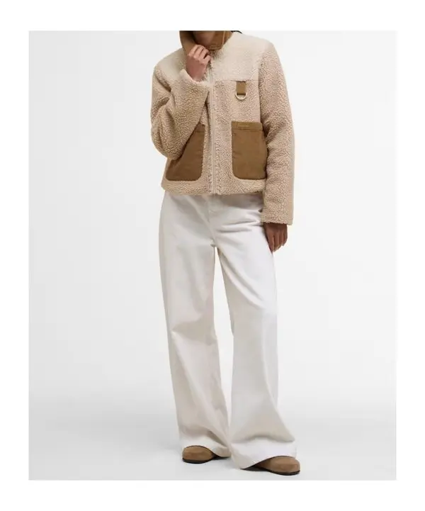 Barbour Corduroy Collar Fleece Jacket