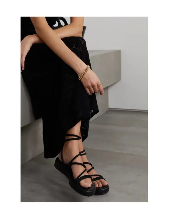 GIANVITO ROSSI Rope Strap Sandals