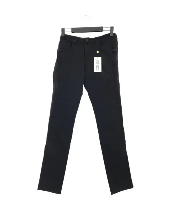 Kenzo Moto Detailed Jeans
