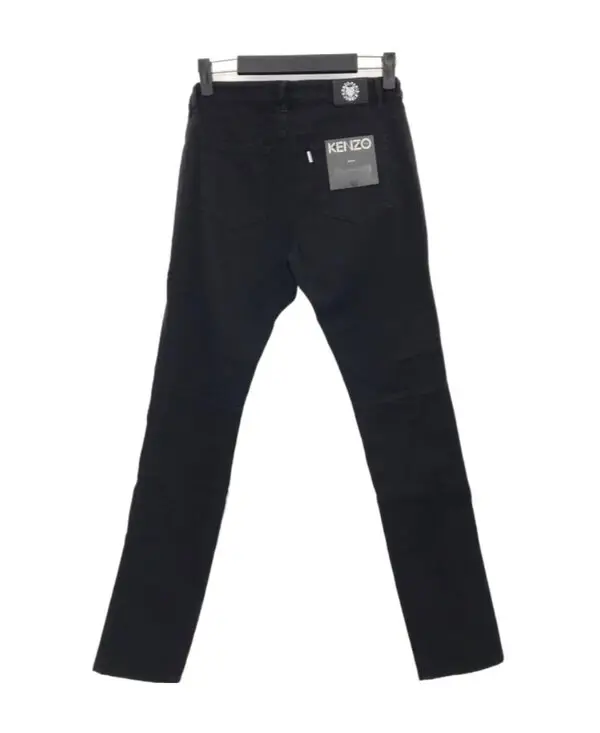 Kenzo Moto Detailed Jeans