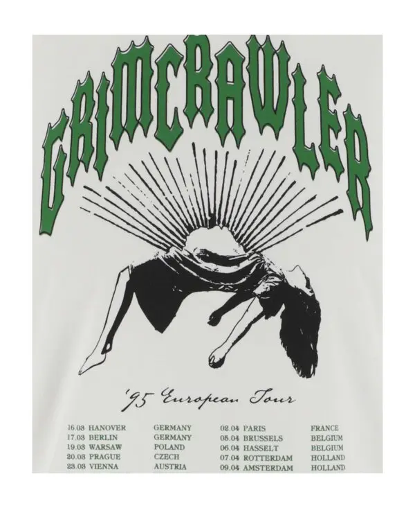 Raf Simons Sleeveless Grimcrawler Print T-shirt