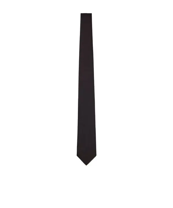 Giorgio Armani Pure Silk Tie - Black