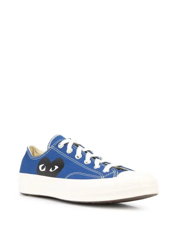 CONVERSE X COMME DES GARONS PLAY Chuck 70 Lace-up Sneakers - Blue