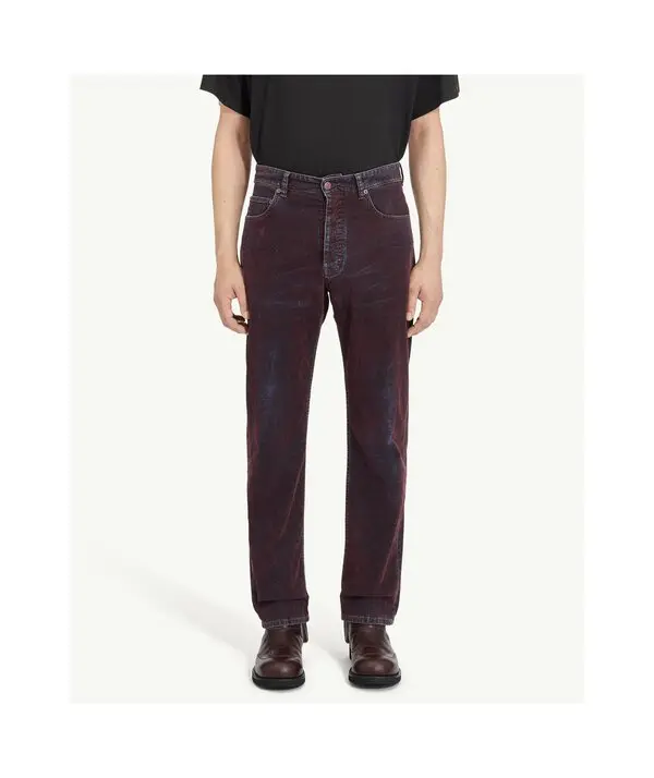 MAISON MARGIELA Straight Leg Faded Jeans