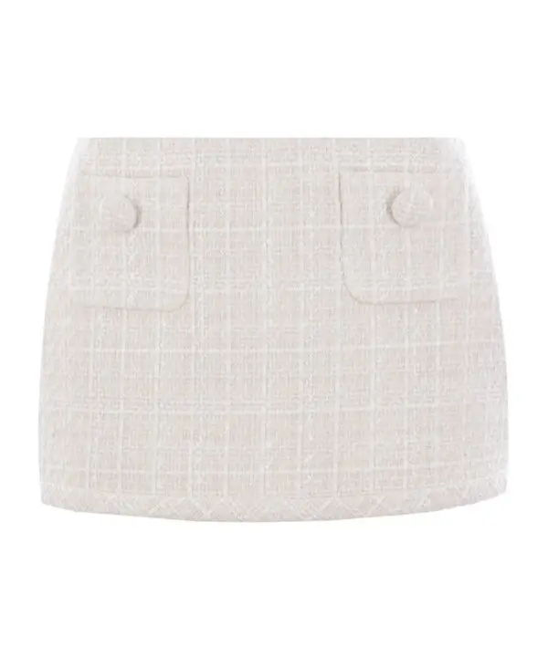 Marc Jacobs Tweed Mini Skirt