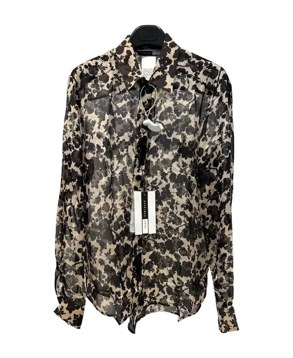 Sportmax Printed Long Sleeve Shirt