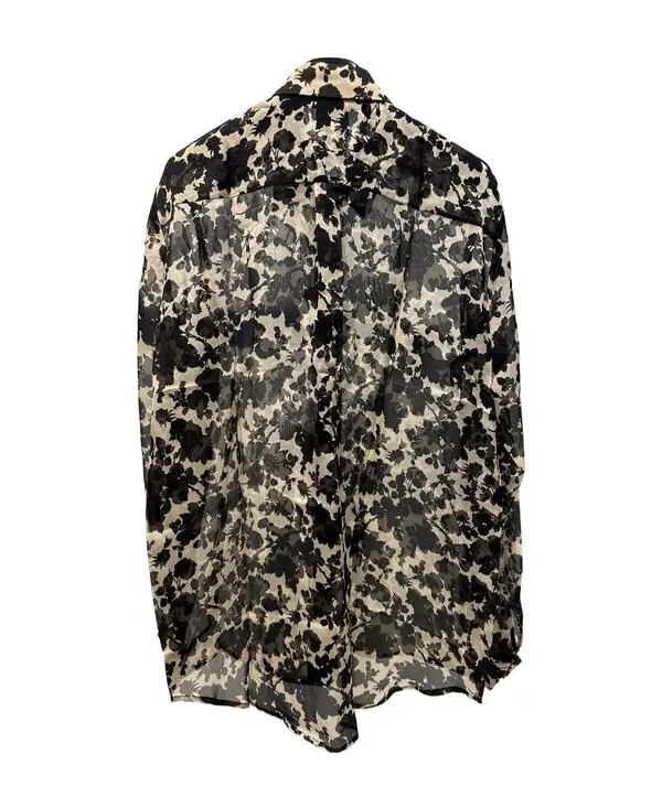 Sportmax Printed Long Sleeve Shirt