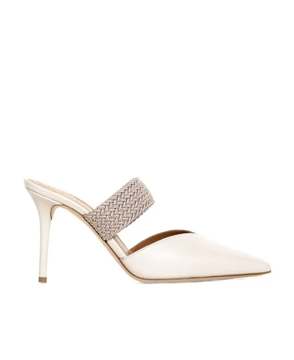MALONE SOULIERS Braided High Heel Mules