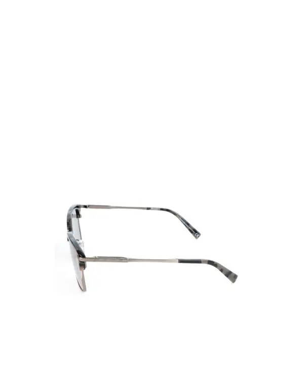 Zegna Logo Square Sunglasses