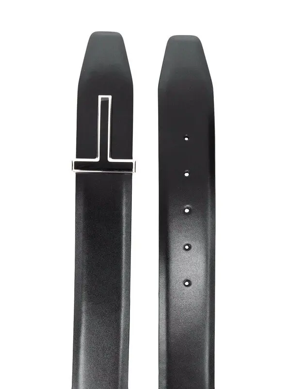 TOM FORD T Buckle Belt - Black