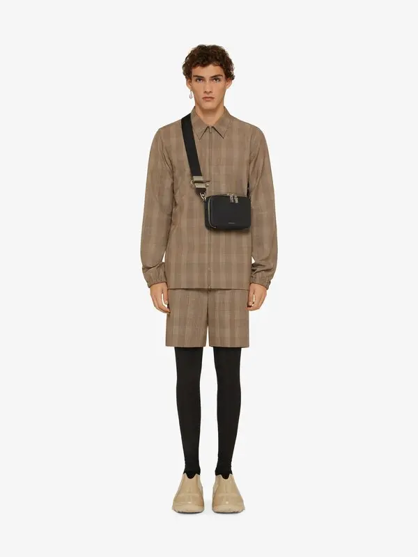 Givenchy Prince Of Wales Pattern Bermuda Shorts