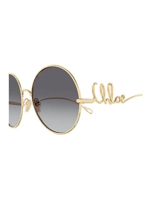 Chloé Round Frame Sunglasses - Gray