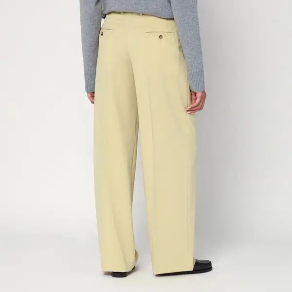 AMI Paris Wide Leg Trousers