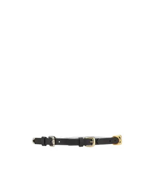 Etro Triple Buckle Belt - Black