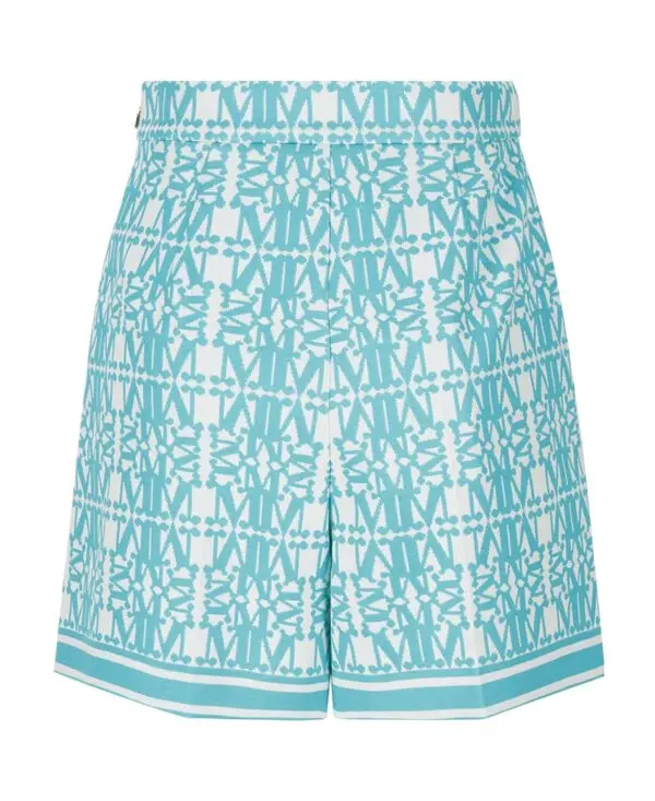 Max Mara Graphic Jacquard High-waisted Shorts