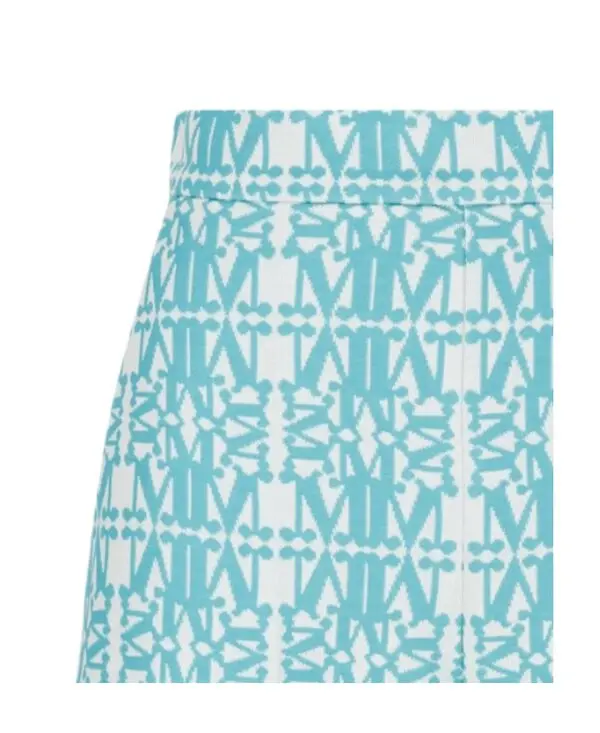 Max Mara Graphic Jacquard High-waisted Shorts