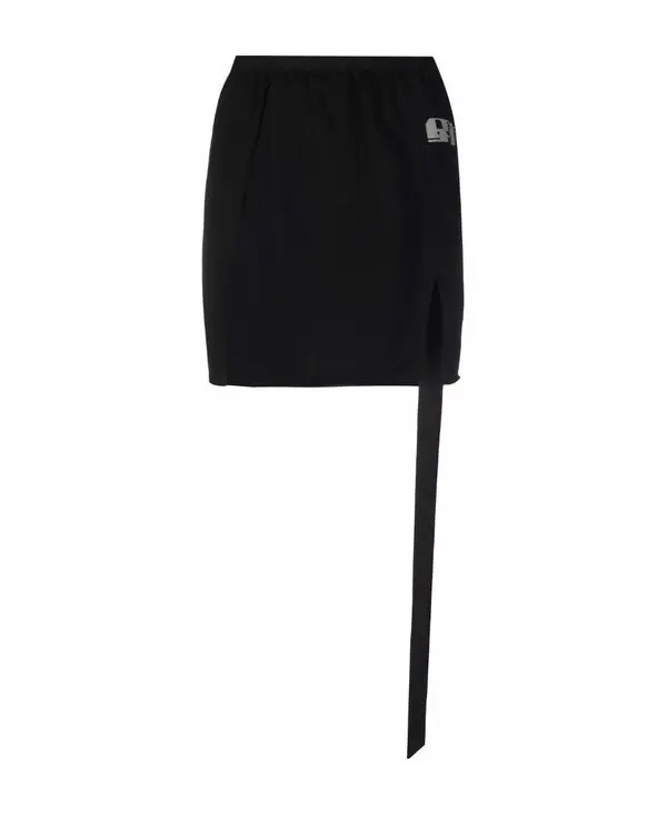 Rick Owens Graphic-print Skirt - Black