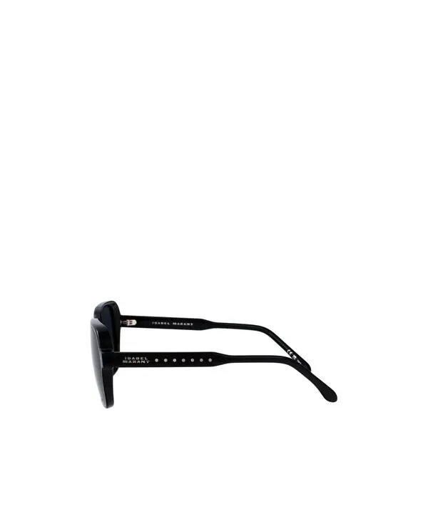 Isabel Marant Étoile Square Frame Sunglasses - Black