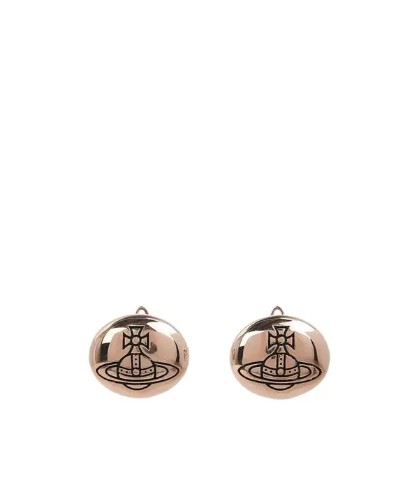 VIVIENNE WESTWOOD Saturn-patterned Earrings - Yellow