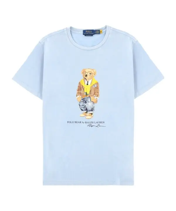 Polo Ralph Lauren Bear-printed Crewneck T-shirt