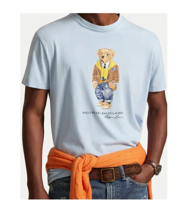Polo Ralph Lauren Bear-printed Crewneck T-shirt