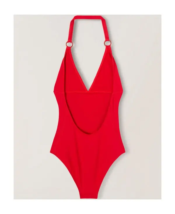 Loro Piana One-piece Swimsuit With Life Buoy Detail - Red