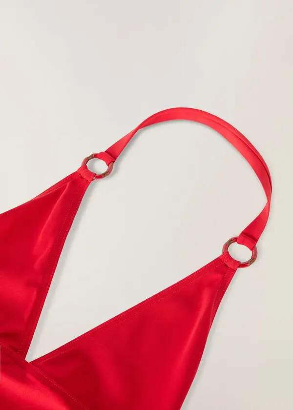 Loro Piana One-piece Swimsuit With Life Buoy Detail - Red