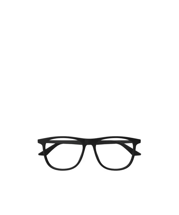 Montblanc Rectangular Full Rim Eyeglasses - Black