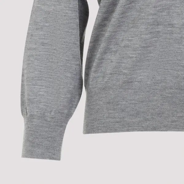 Bottega Veneta V-neck Fine Knit Jumper