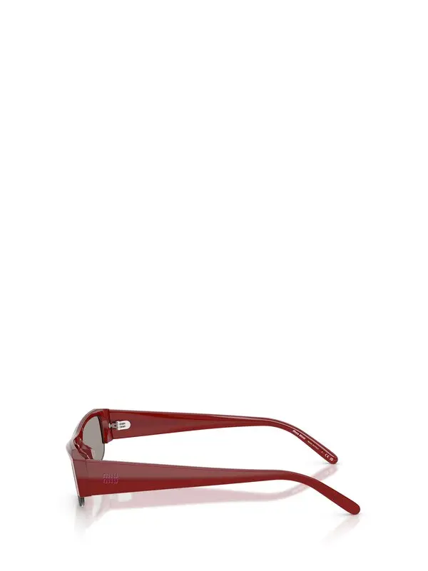 Miu Miu Rectangular Frame Sunglasses - Gray