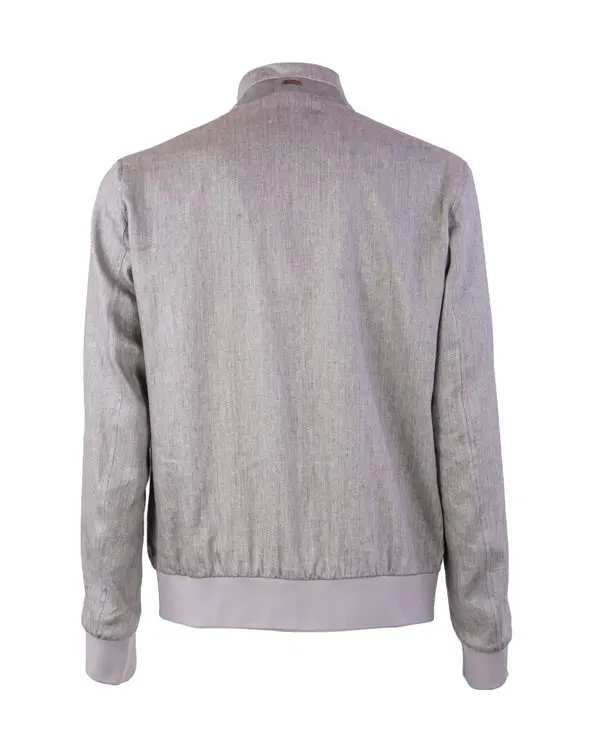 Herno High-neck Zip-up Bomber Jacket