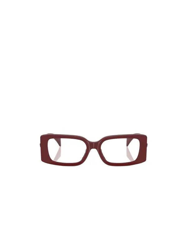 Versace Full Rim Eyeglasses - Red
