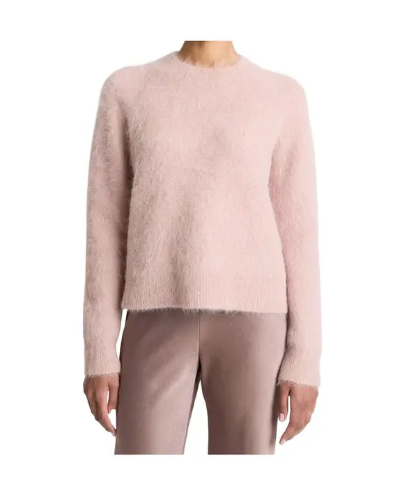 Vince Long-sleeved Crewneck Jumper - Beet Root