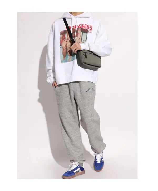 Dsquared2 Logo Printed Drawstring Sweatpants