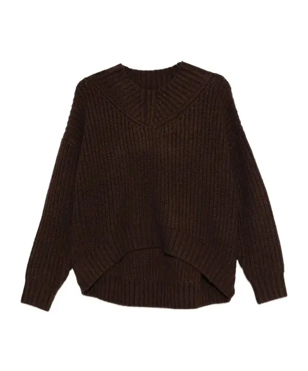 Staud Ribbed V-neck Sweater - Eartearth