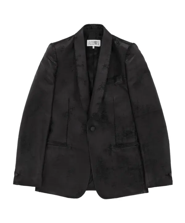 MAISON MARGIELA Single-breasted Textured Blazer