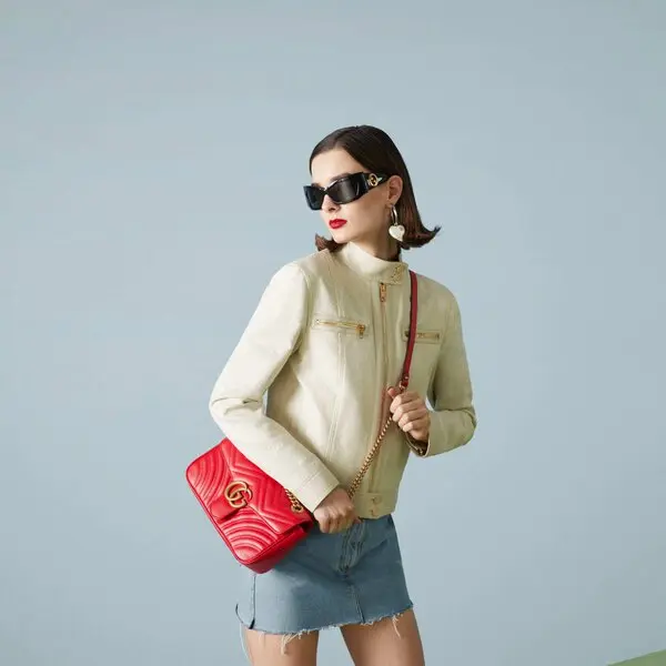 Gucci Gg Marmont Small Shoulder Bag