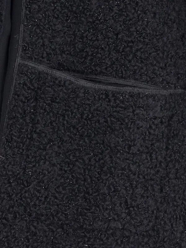 Giorgio Armani Bouclé-effect Long Jersey Cardigan