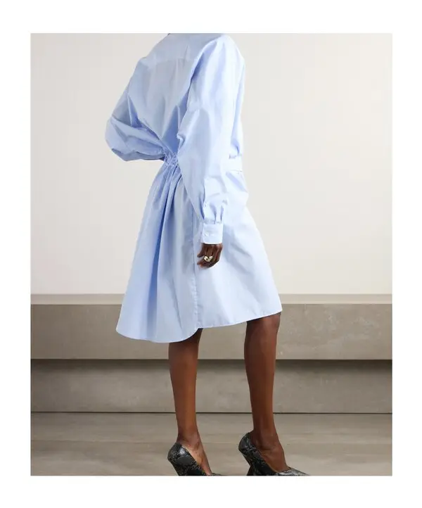 Dries Van Noten Belted Shirt Dress