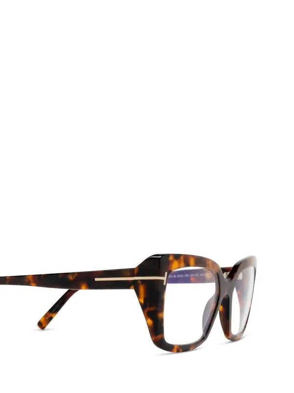 TOM FORD Rectangle Frame Eyeglasses - Multicolor